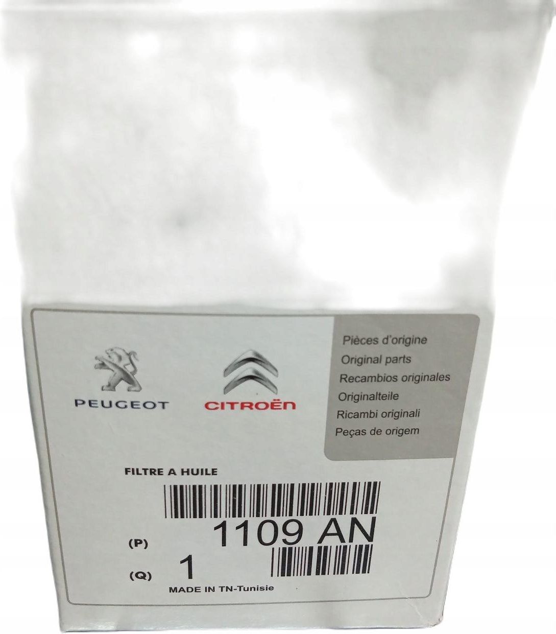 Psa 1109An Filtr Oleju Oryginał Oe - opinie i ceny na Ceneo.pl