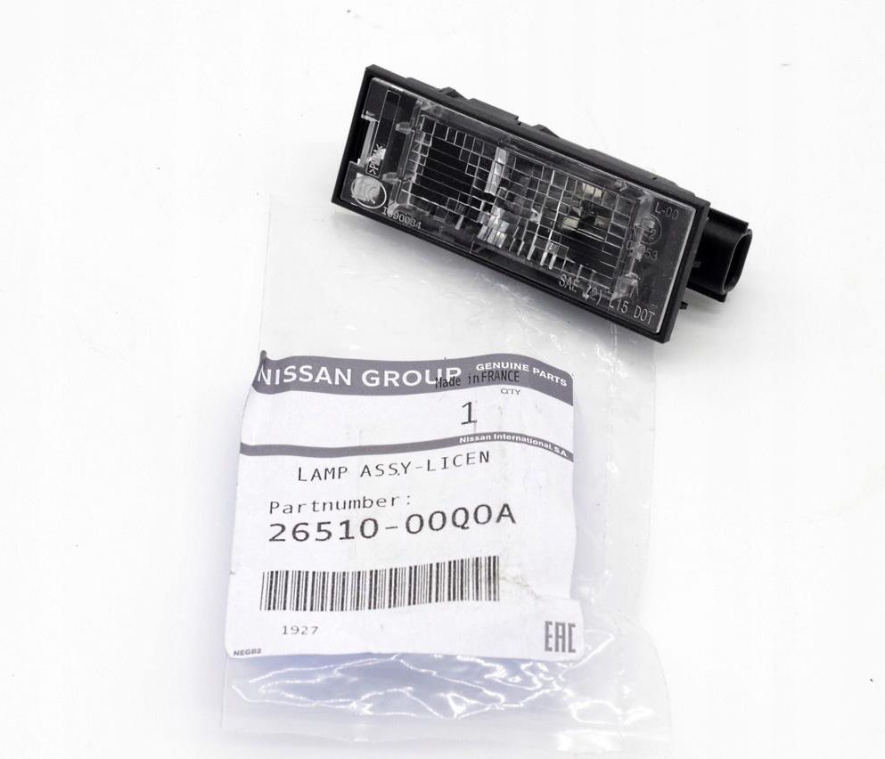Lampka tablicy rejestracyjnej Nissan Oe Lampka Tablicy Rejestracyjnej ...