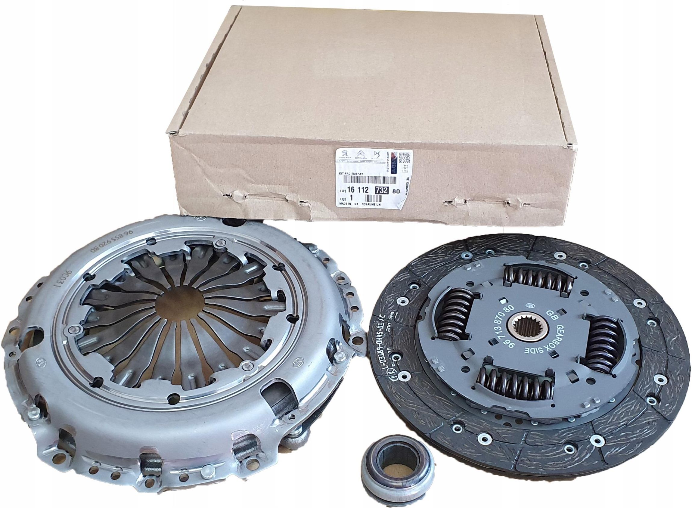 Sprzęgło Citroen Oe Oryginał Sprzęgło Citoren Berlingo 1.6 Hdi 2010 ...