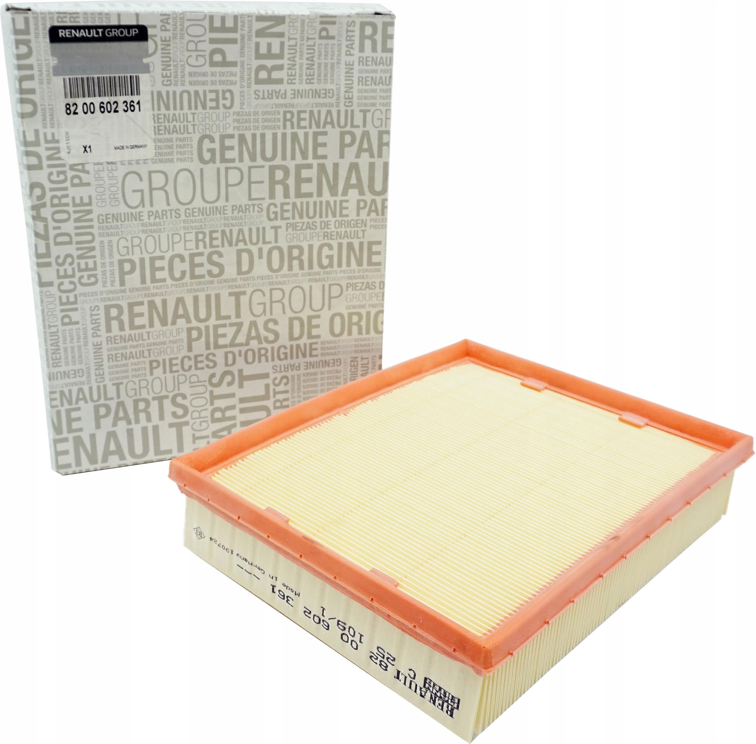 Renault Oe Filtr Powietrza Renault 8200602361 - opinie i ceny na Ceneo.pl
