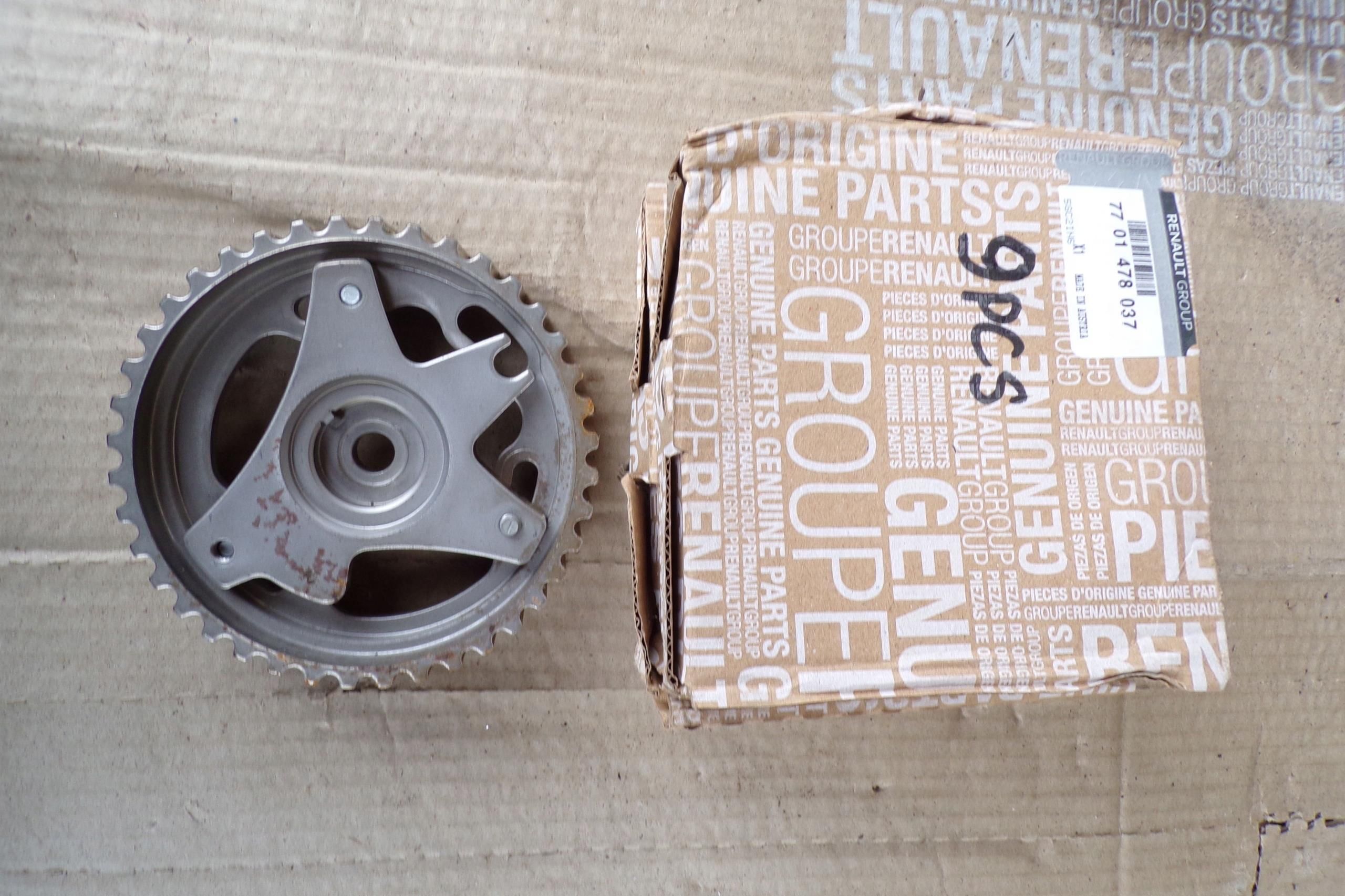 Mechanizm rozrządu Renault Oe Koło Wałka Rozrządu 7701478037 Renault 1 ...