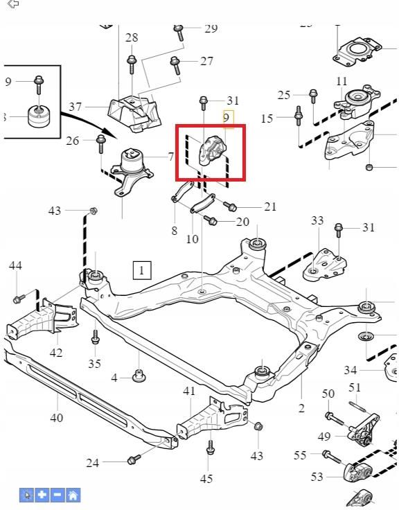 Zawieszenie silnika Volvo Oe Poduszka Silnika 31277312 - Opinie i ceny ...