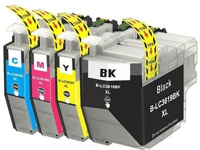 Tusz WHITE BOX 4X TUSZ BROTHER LC3619 LC3617 DO BROTHER MFC-J3930 do ...