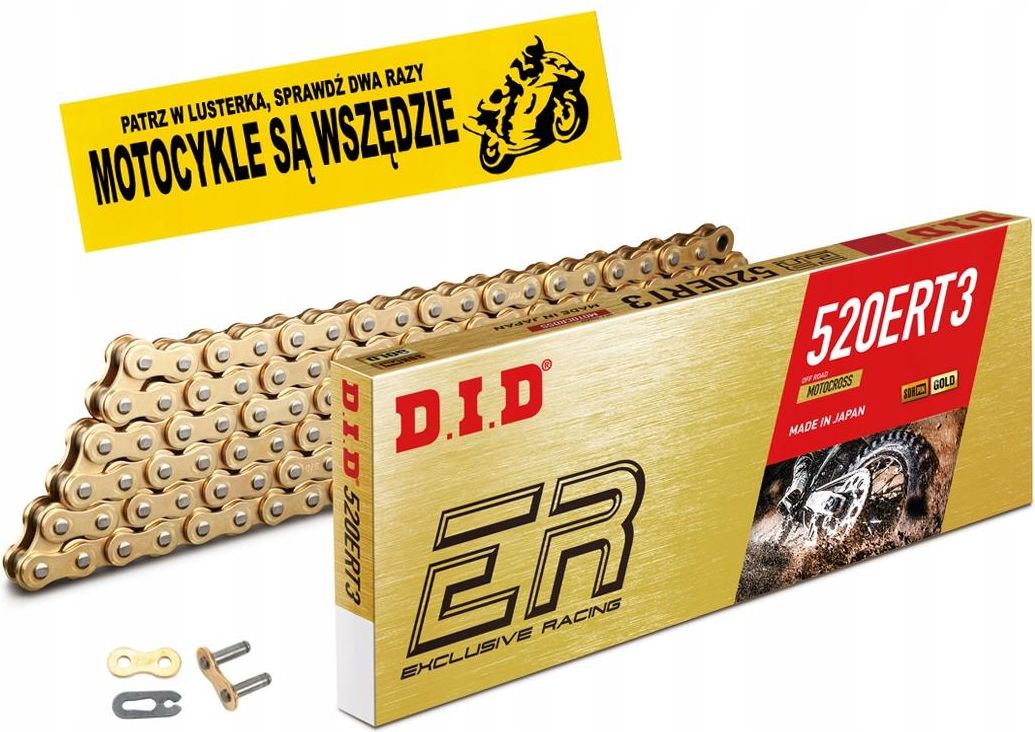 Did Łańcuch Napędowy 520 Ert3 Gg 118 Ogniw Złoty - opinie i ceny na ...