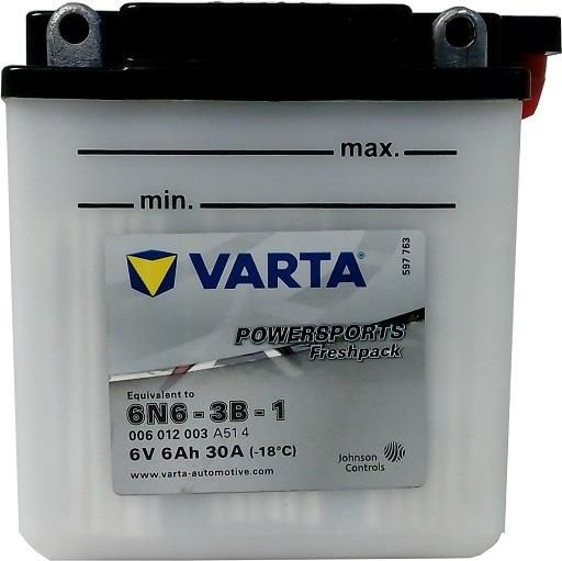 Varta Akumulator 6N6 3B 1 6V 6Ah 30A - opinie i ceny na Ceneo.pl