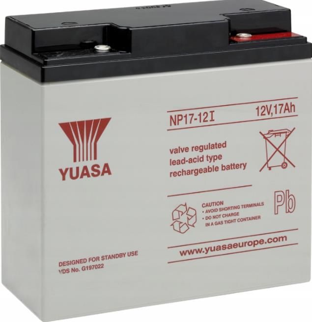 Yuasa Akumulator 17Ah 12V Cb1712Sun Np17 12I - opinie i ceny na Ceneo.pl