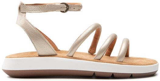 Clarks Sandały Jemsa Style 261650264 Złoty - Ceny i opinie - Ceneo.pl