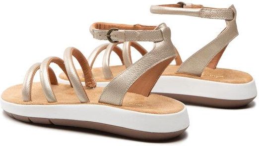 Clarks Sandały Jemsa Style 261650264 Złoty - Ceny i opinie - Ceneo.pl