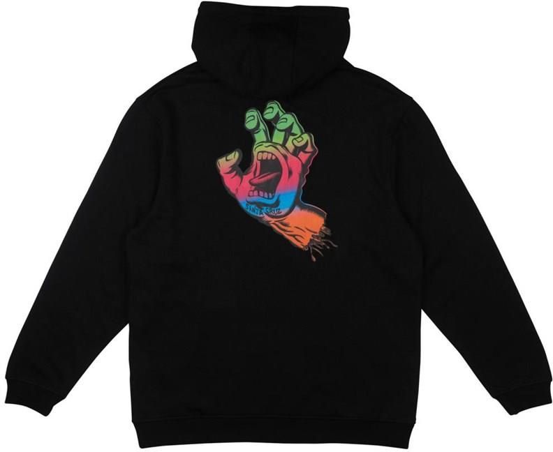 Bluza SANTA CRUZ - BT Multi Fade Scream Hand Hood Black (BLACK) - Ceny ...