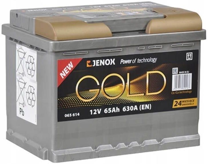 Jenox Akumulator Gold 65Ah 630A P Plus - Opinie i ceny na Ceneo.pl