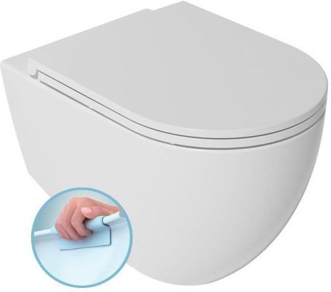 Miska WC Isvea Infinity Rimless 36,5x53Cm Biały (10NF02001) - Opinie i ...