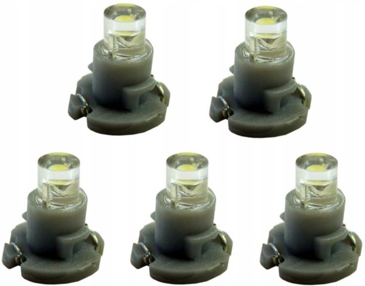 Rs Led Żarówka Led T3 R3 Ok 8 Mm W1,2W 12V T4 T5 5 Szt - opinie i ceny ...