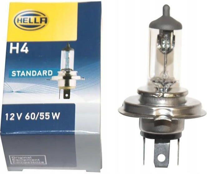 Żarowka samochodowa Hella Żarówka H4 Żarówki H4 12V 60 55W Standard - Opinie i ceny na Ceneo.pl