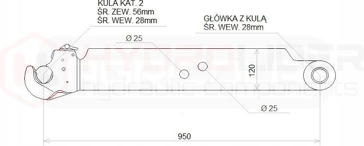Hydrolider Cięgna Cięgła Dolne Tylne Belki Ramiona Ursus C385 - Opinie ...