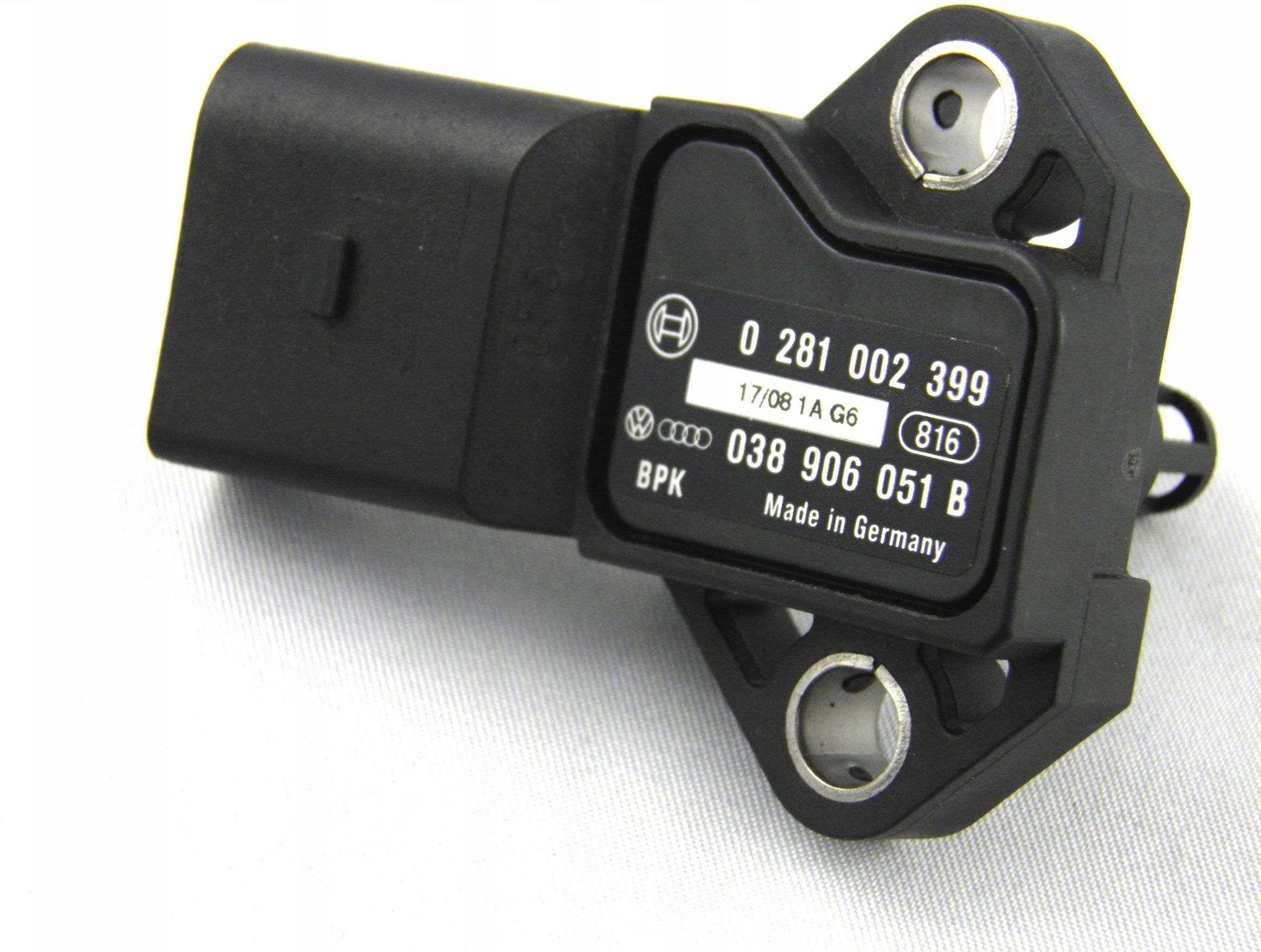 Volkswagen Oe Czujnik Ciśnienia Doładowania Mapsensor 038906051B ...