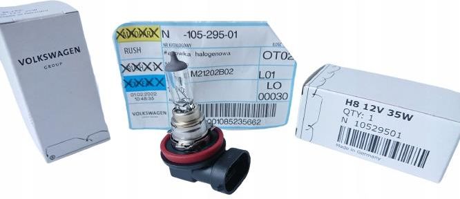 Skoda Oe Żarówka Halogenowa Vw Oe N10529501 H8 12V 35W - Opinie i ceny ...
