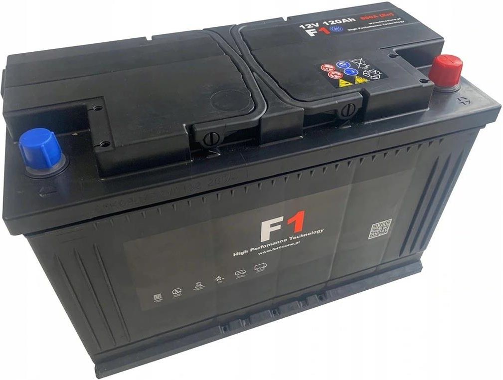 Megatex Akumulator F1 Force One 12V 120Ah 850A P Plus - Opinie i ceny ...