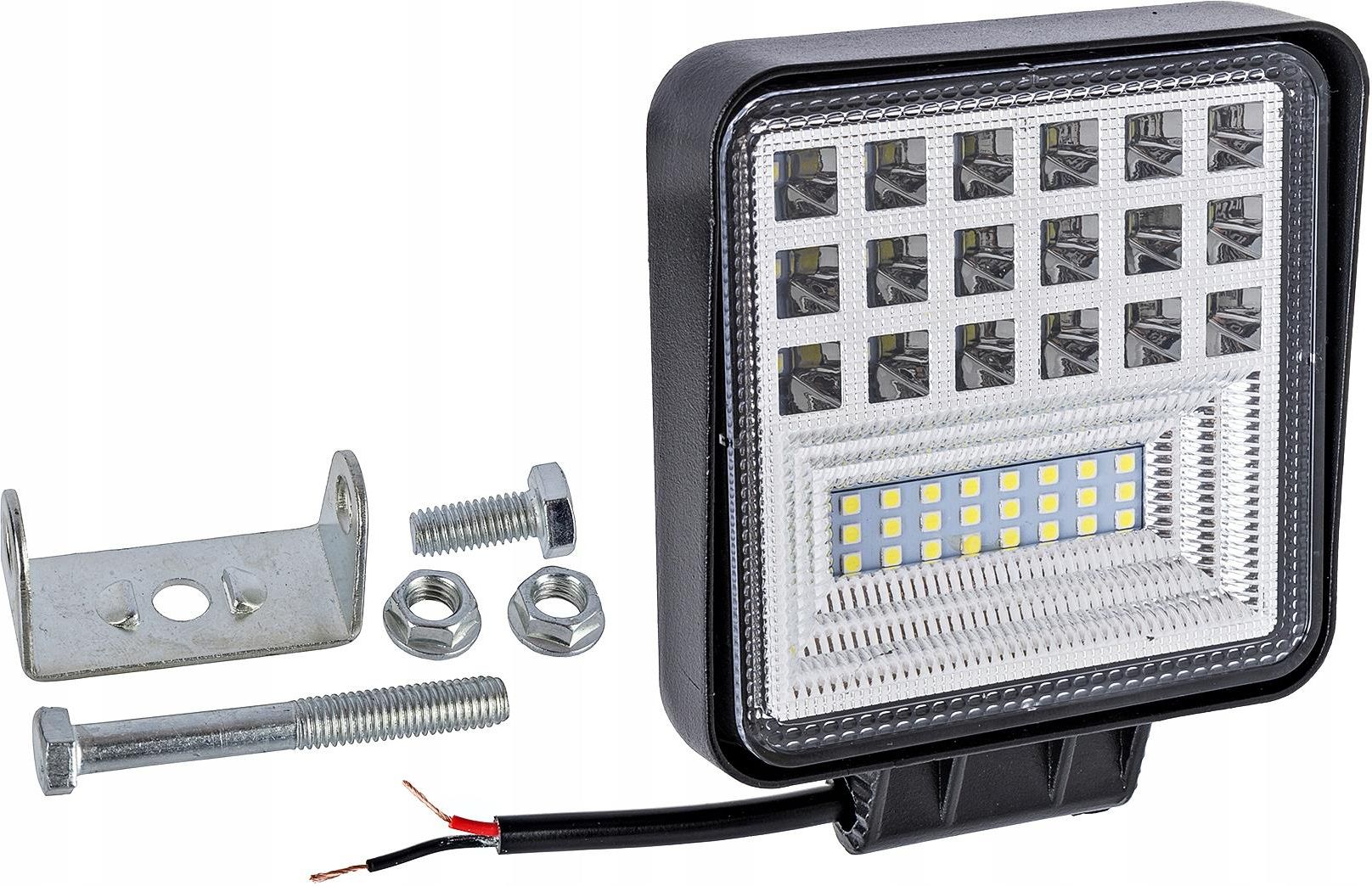 Halogen Mizar Lampa Robocza Halogen Led 12V 24V 126W 2Szt - Opinie i ...