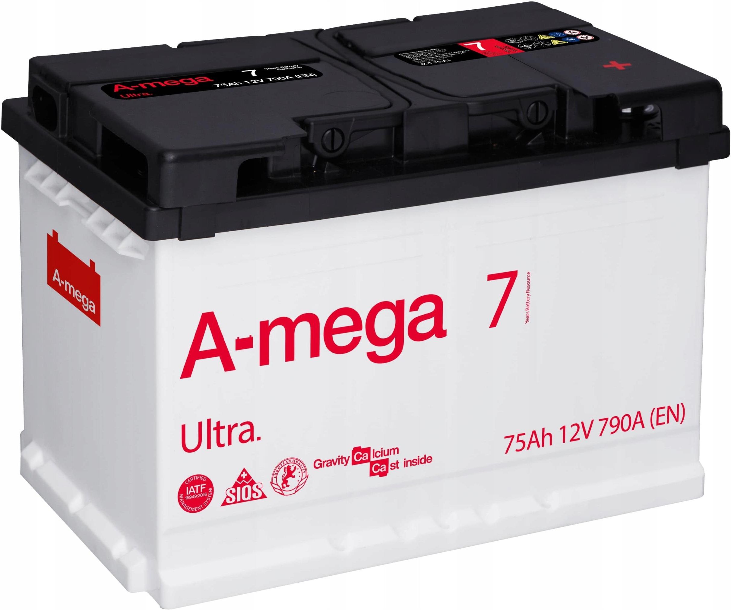 Amega Akumulator 7 Ultra 75Ah 790A - Opinie i ceny na Ceneo.pl