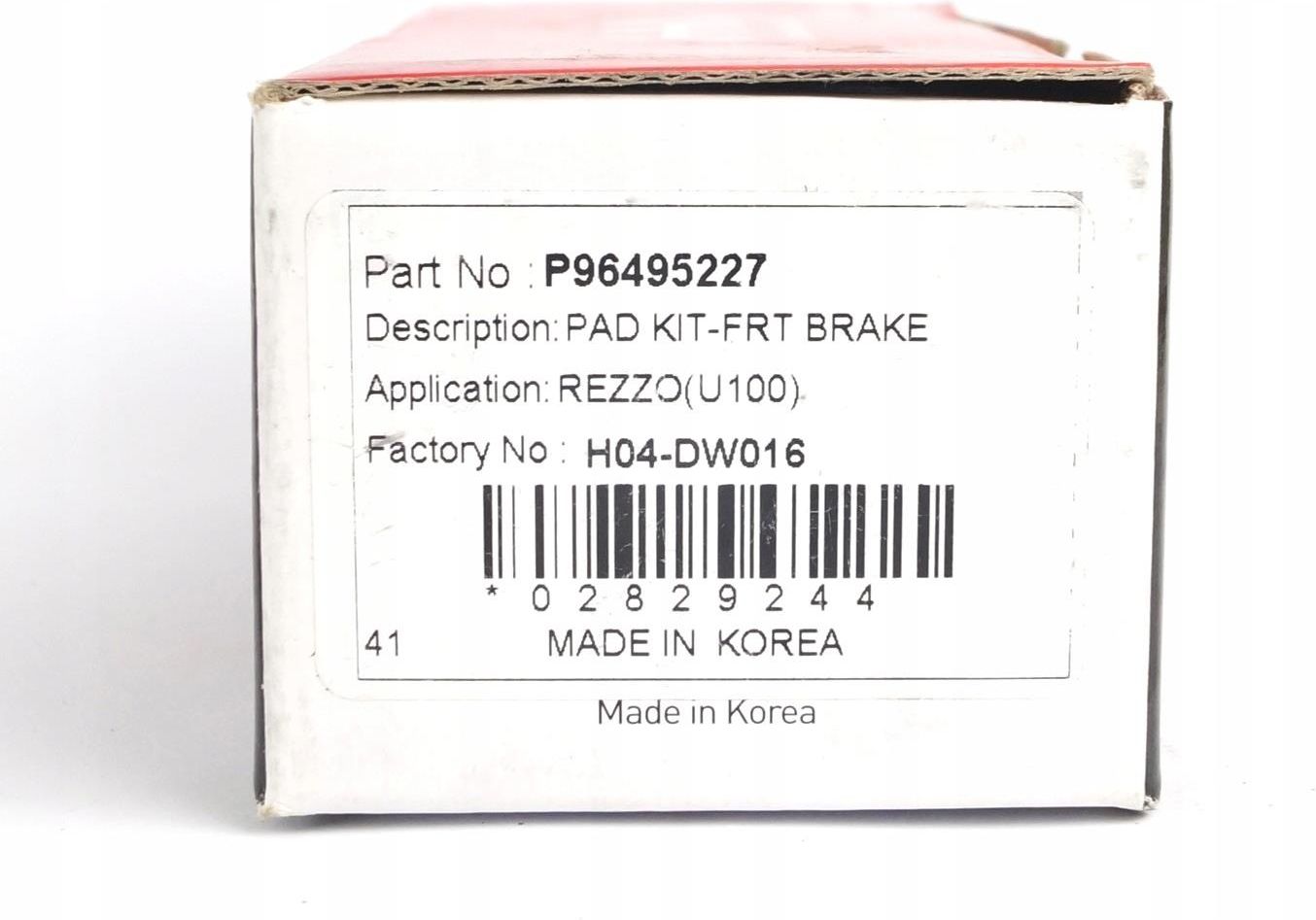 Klocki hamulcowe Daewoo Oe Klocki Hamulcowe Przód Daewoo Evanda Lanos ...