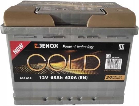 Jenox Akumulator Gold 12V 65Ah 630A - Opinie i ceny na Ceneo.pl