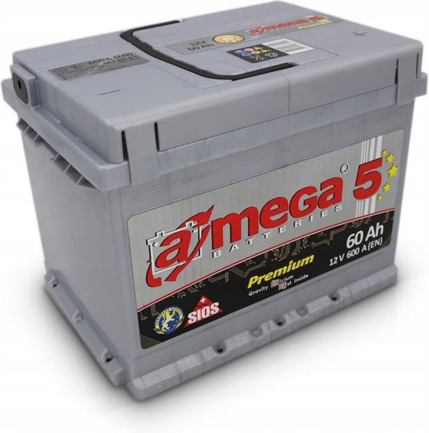 Amega Akumulator Premium M5 12V 60Ah 600A - Opinie i ceny na Ceneo.pl