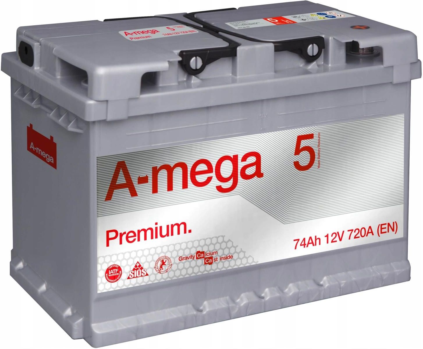 Amega Akumulator M5 74Ah 720A Amper Megatex - Opinie i ceny na Ceneo.pl