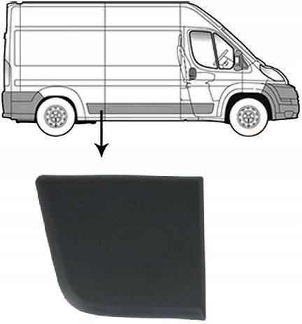 Listwa boczna Tech France Ducato Jumper Boxer Listwa Boczna Prawa 8547 ...