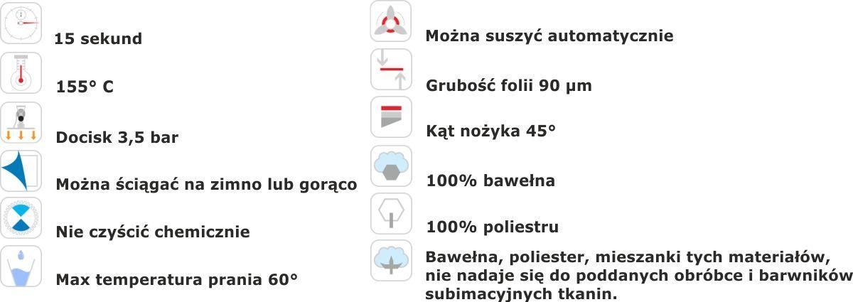 Folia Flex Siser P.S. Stretch 100X50Cm - Ceny i opinie - Ceneo.pl