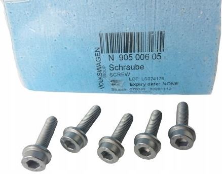 Volkswagen Oe Śruby Miski Olejowej 5Szt Oe N90500605 - Opinie i ceny na ...