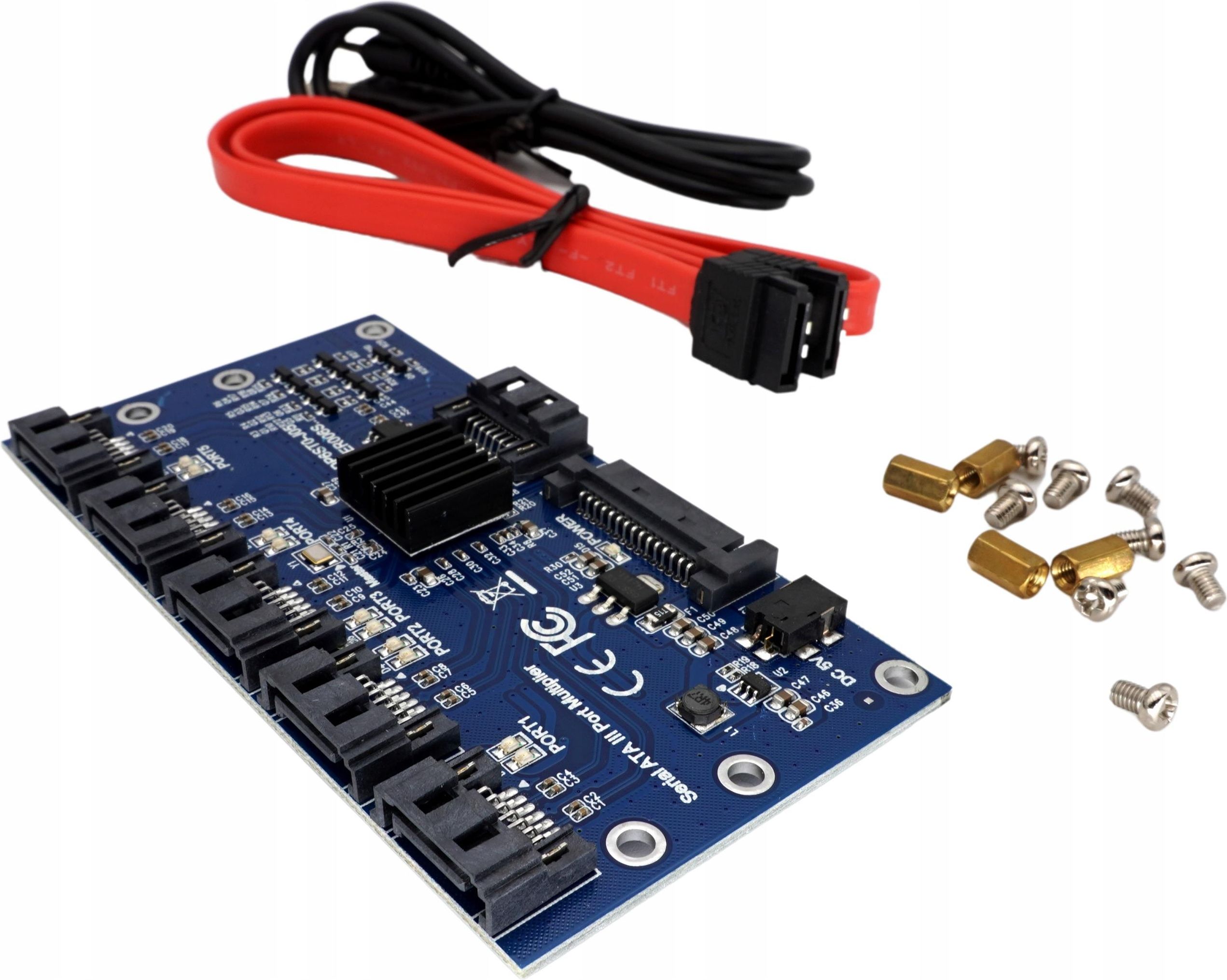 Rozdzielacz Portu Sata III 1x do 5x Sata Splitter - Opinie i ceny na ...