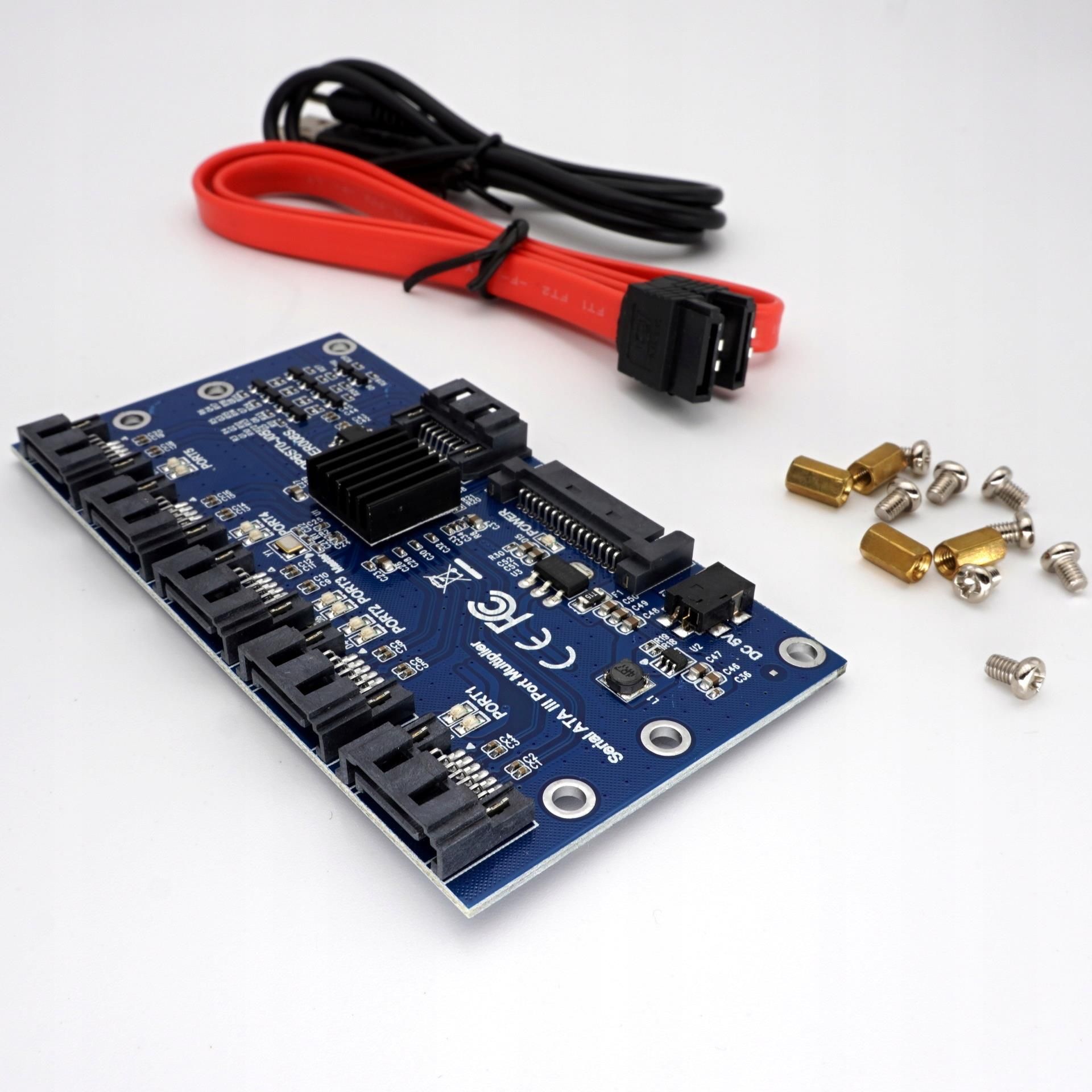 Rozdzielacz Portu Sata III 1x do 5x Sata Splitter - Opinie i ceny na ...