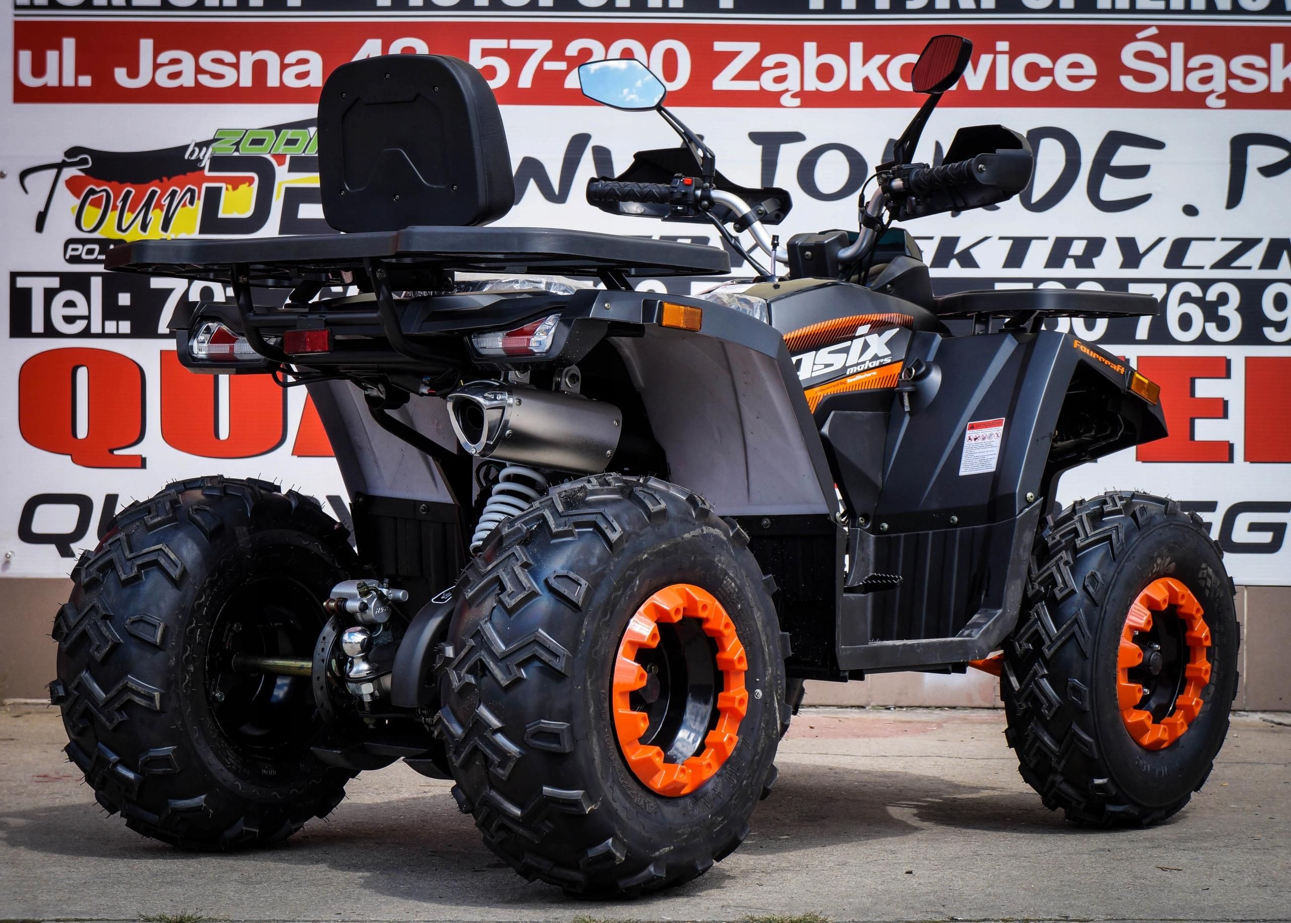 Quad ATV ASIX FOURCRAFT STALOWE 250 AUTOMAT LED - Opinie i ceny na Ceneo.pl