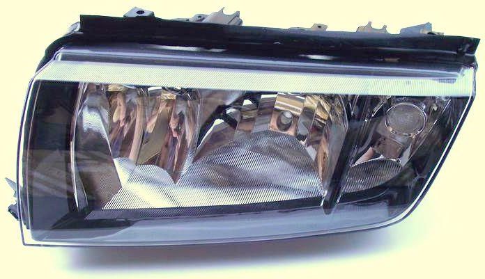Lampa przednia Dpa Reflektor Lampa Fabia I Czarna Lewa 6Y1941015P ...