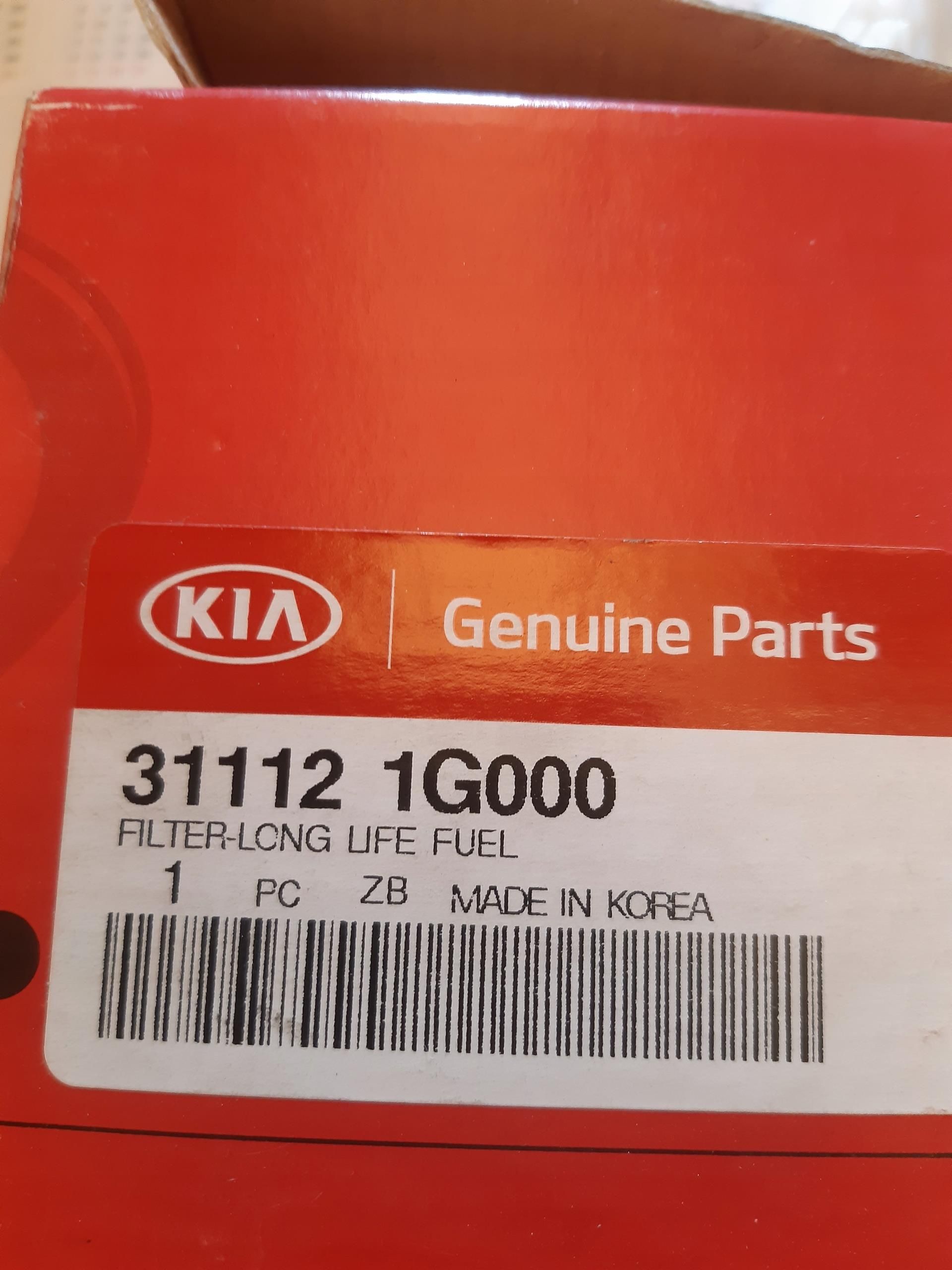 Filtr paliwa Kia Oe Filtr Paliwa Rio Ii 311121G000 Oryginał - Opinie i ...