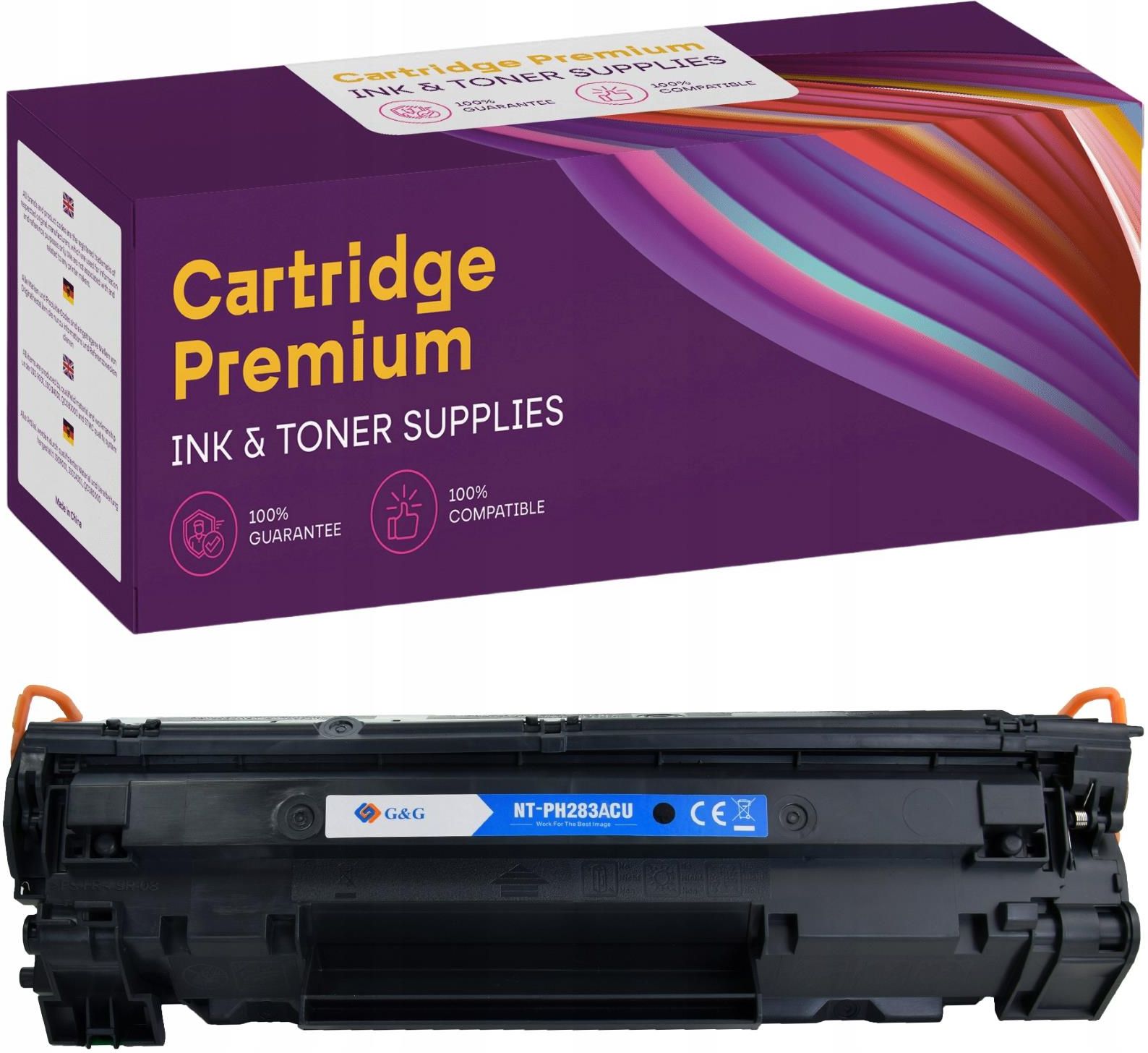 CT INK TONER DO HP 83A CF283A PRO MFP M125A M126NW M225DW (CT1H283A ...