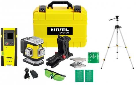 Niwelator Nivel System Cl3G Laser Krzyżowy Samopoziomujący Z Zieloną ...