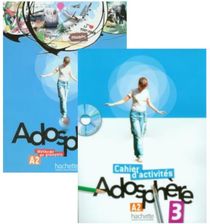 Adosphere 3. Podręcznik i zeszyt ćwiczeń do języka francuskiego + CD ...