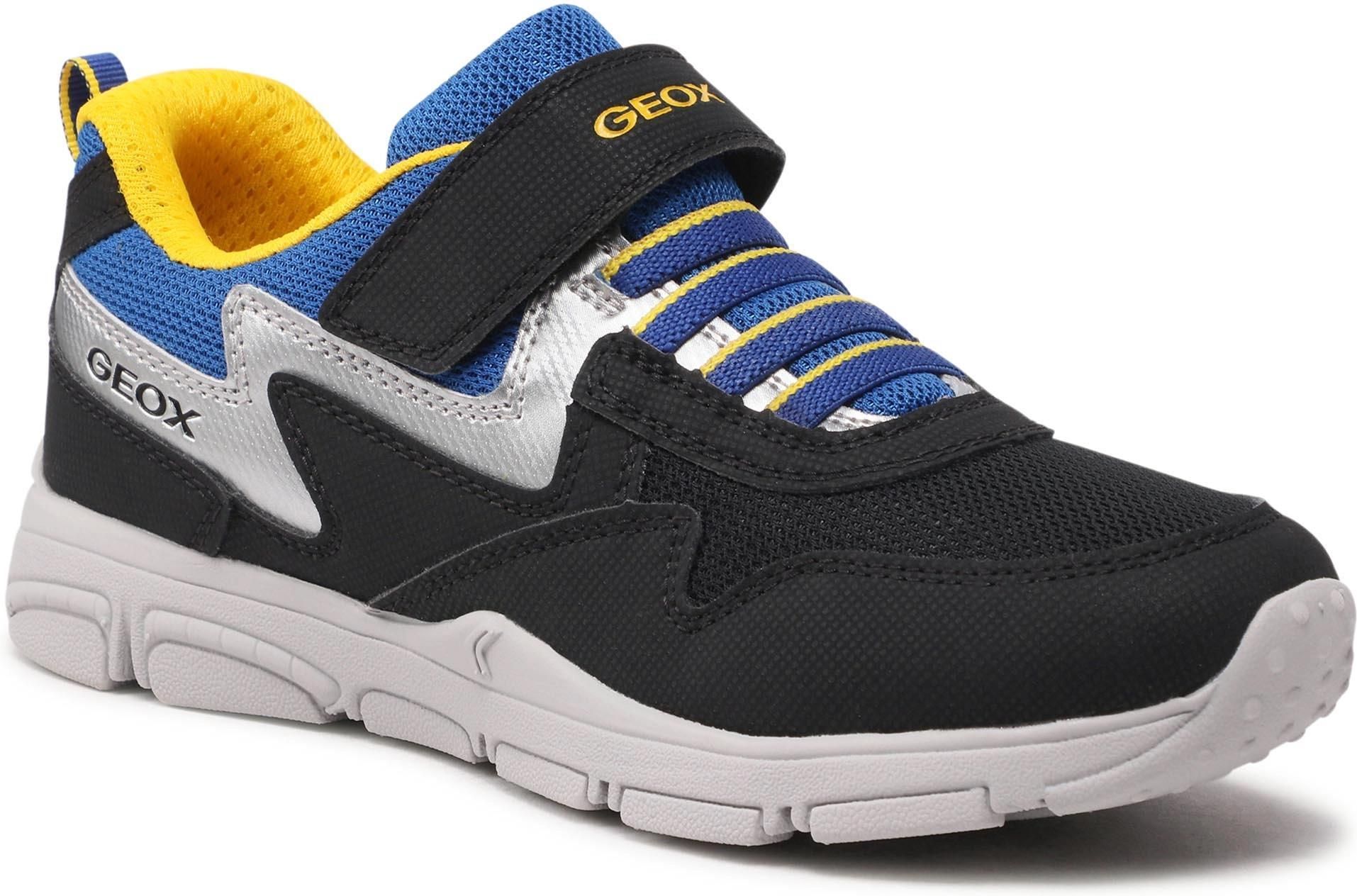 Sneakersy GEOX - J N.Torque B. A J267NA 0CE14 C0054 D Black/Yellow ...