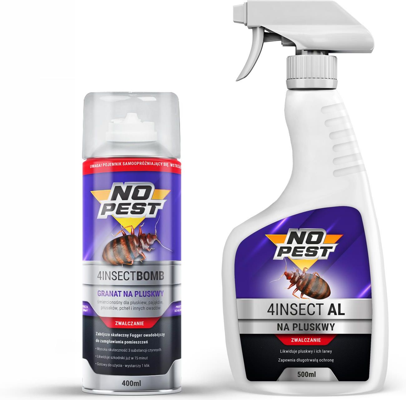 NO PEST. Spray na pluskwy i bomba fogger - Ceny i opinie - Ceneo.pl