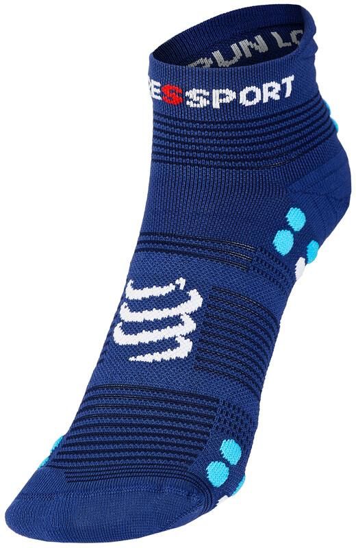 Compressport Pro Racing V4.0 Run Low Socks Niebieski T2 Xu00047B5330T2 ...