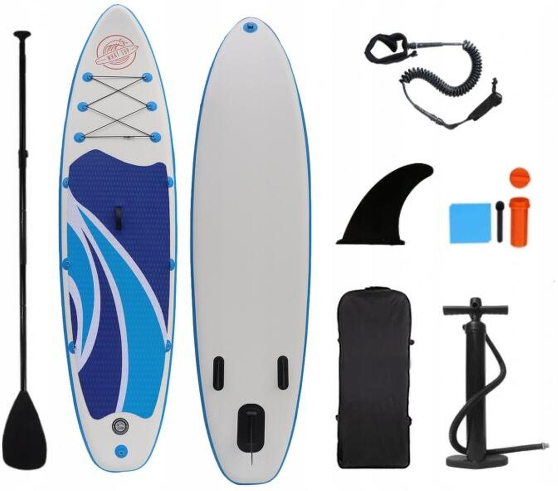 Whatsup Deska Sup Paddle Pompowana Sup009 320X80X15 Zestaw Biały ...