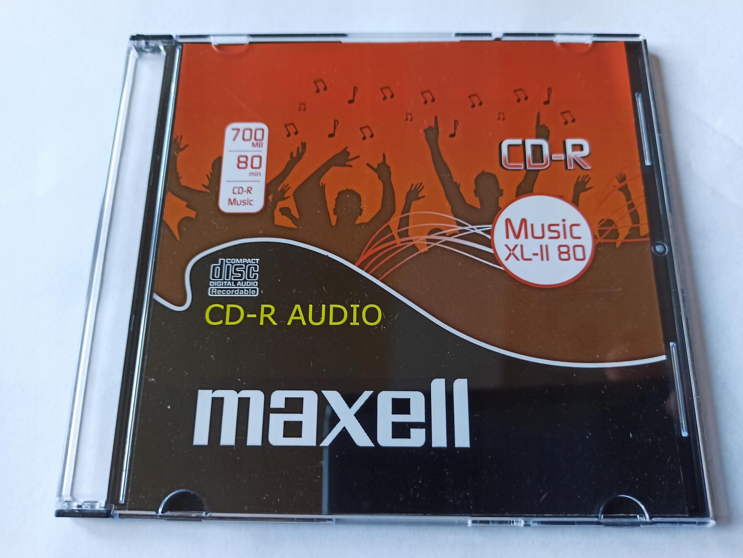 Nośnik danych Maxell Music XL-II 80 Cd-r Audio 5szt slimcase CD - Opinie i ceny na Ceneo.pl