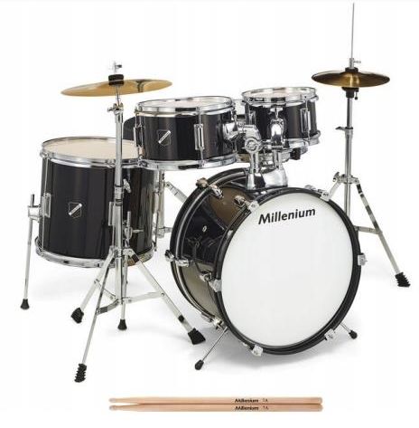 Millenium Perkusja Focus Junior + Pałki (FOCUSJUNIORDRUMSET) - Ceny i ...