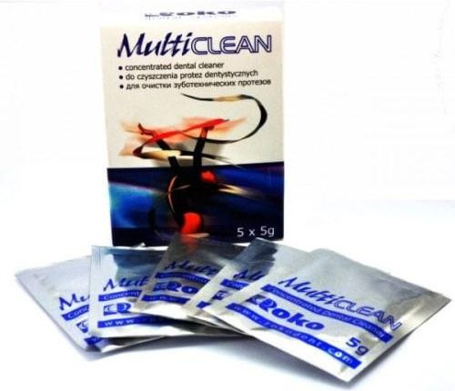 ROKO MULTICLEAN DENTAL CLEANER 5X5G - SPECJALISTYCZNY PROSZEK DO ...