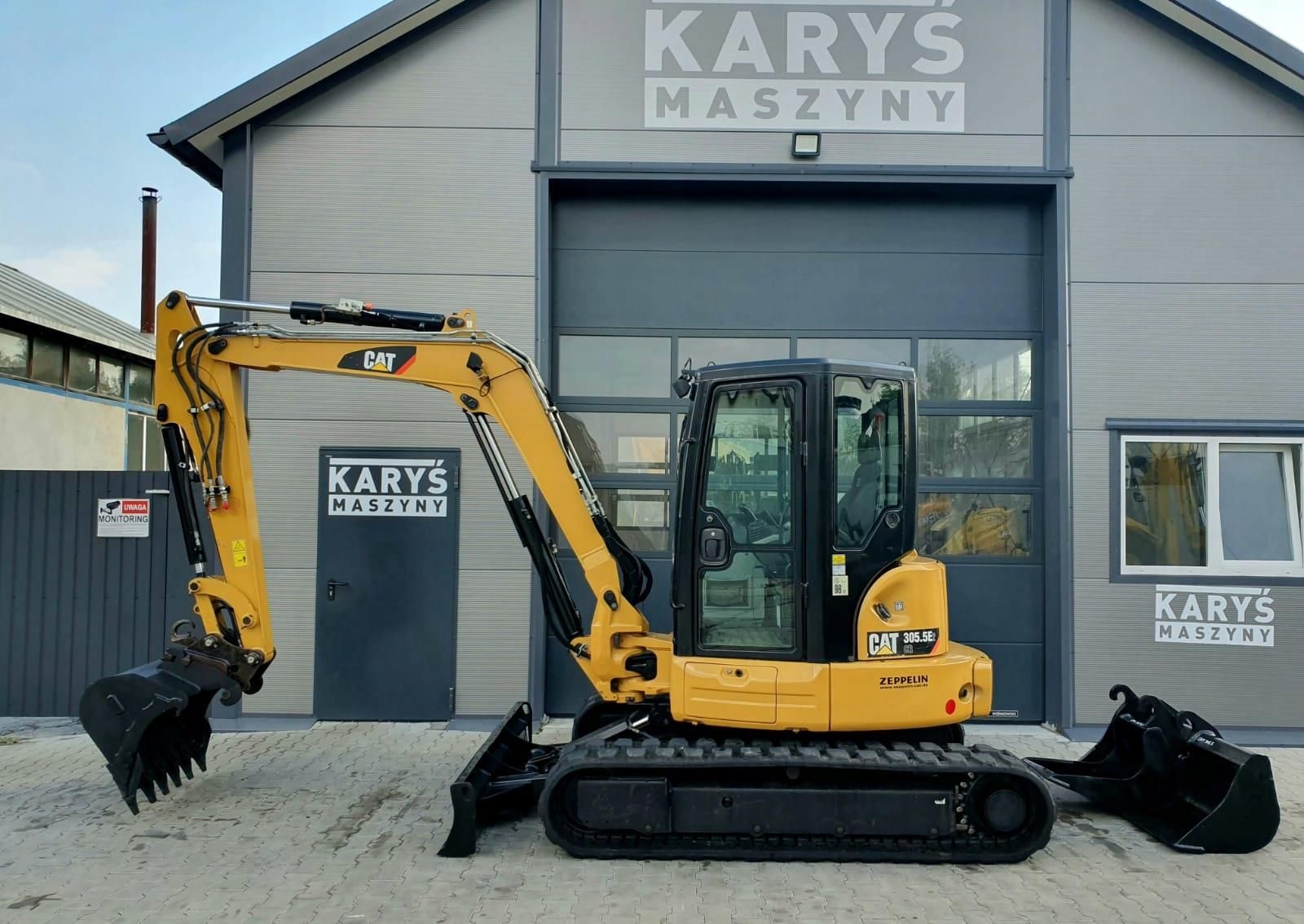 MINIKOPARKA CAT CATERPILLAR 305.5 E2 CR 2015 JCB - Opinie i ceny na ...