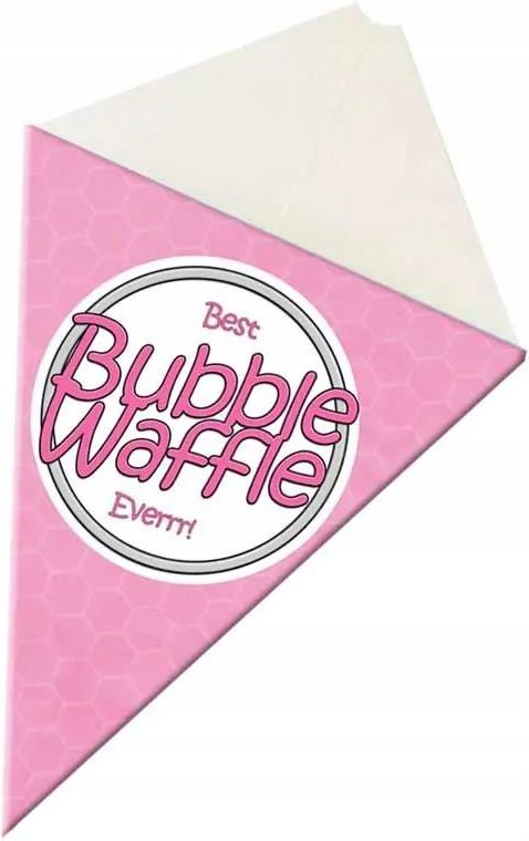 Rożki Gofry Bubble Waffle , Różowe Best Ever 250 (GF59453) - Ceny i ...