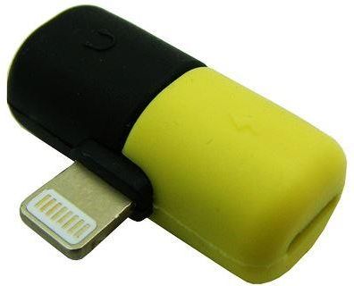 Adapter iPhone 7 7+ 8 8+ X na 2 x lightning cza/żó - Opinie i ceny na ...