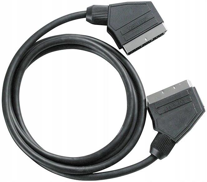 Schwaiger KABEL EURO SCART 5 M 21-PIN DVB-T DVD STB SCA7497 - Opinie i ...