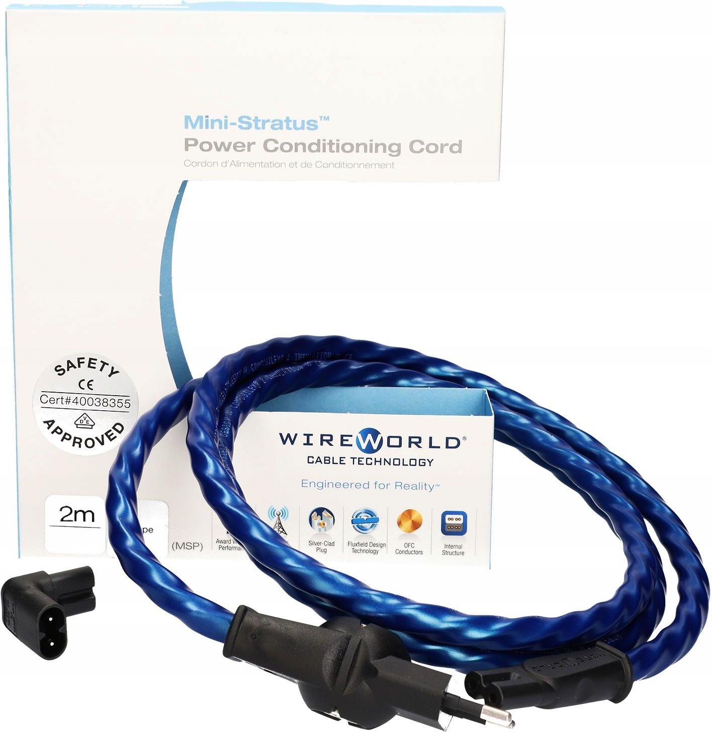 Wireworld MINI-STRATUS WTYK TYPU 8 IEC C7 - 2.0M - Opinie i ceny na ...